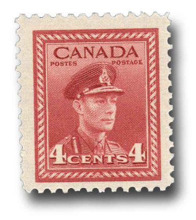 254 - 1943 Canada - Mystic Stamp Company