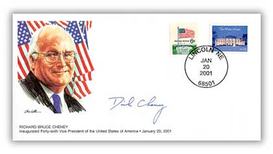 IC 2001V - 2001 Inauguration Cover - Vice-President Richard B. Cheny ...