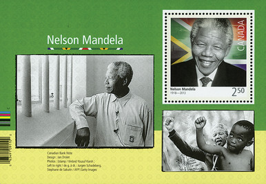 M11512 - 2015 $2.50 Nelson Mandela S/S - Mystic Stamp Company
