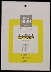 SM963 - Scott Mount 187 x 144mm (7.36 x 5.67") UN Flag Sheet Package of ...