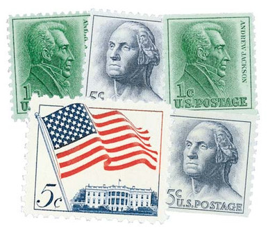 1208/29 - 1962-66 Regular Issues, Complete Set of 6 Stamps - Mystic ...