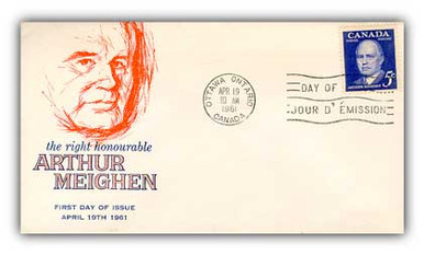 6A393 - 1961 5c Arthur Meighen - Mystic Stamp Company