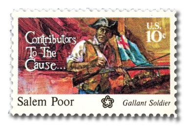 1560 - 1975 10c Contributors to the Cause: Salem Poor - Mystic Stamp ...