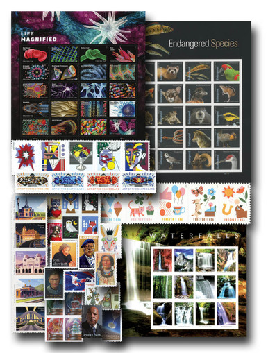 YS2023C - 2023 Complete Commemorative Year Set - 90 Stamps - Mystic ...
