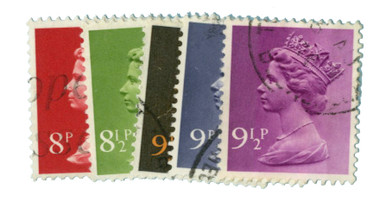 MH64-68 - 1971-76 Great Britain - Mystic Stamp Company