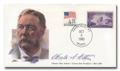 81468 - 1985 PRS C Arthur Deluxe Commemorative Cover - Mystic Stamp Company