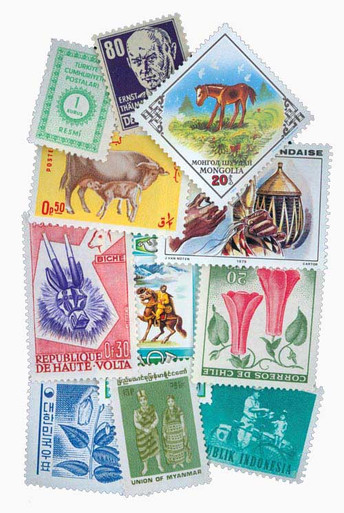 7506201 - 1999 Foreign Mint Stamp Value Pack of 50 - Mystic Stamp Company