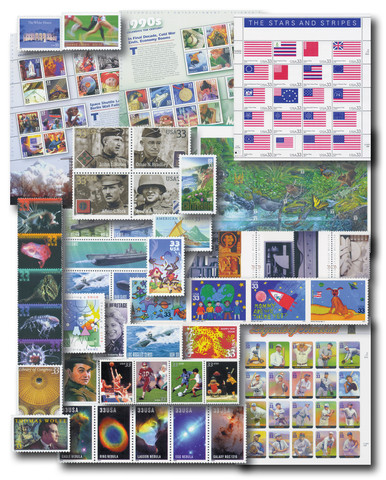 M6545 - 2000 Commemorative Collection,124v Mint - Mystic Stamp Company