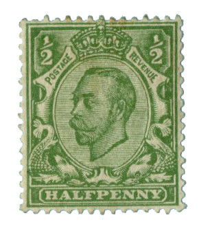 157 - 1912 Great Britain, Edward VII - Mystic Stamp Company