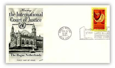 8A88 - 1961 4c Court of Justice - Mystic Stamp Company