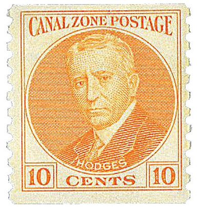CZ161 - 1975 10c Major General Harry Foote Hodges, Orange, Canal Zone ...