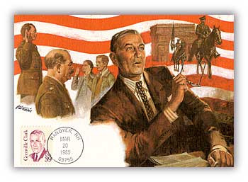 M85-12 - 1985 39c Grenville Clark - Mystic Stamp Company