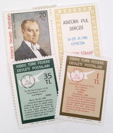 95-97 - 1981 Turkish Rep. Northern Cyprus - Mystic Stamp Company