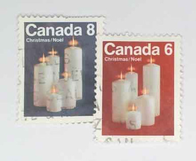 606-07 - 1972 Canada - Mystic Stamp Company