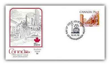 6A724 - 1978 75c Street Scene - Mystic Stamp Company