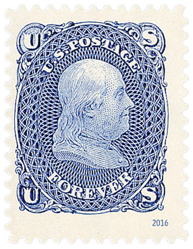 5079f - 2016 First-Class Forever Stamp - Classics Forever: 1861 1c ...