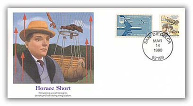 113824B - 1997 Horace Short Commemorative Cover - Mystic Stamp Company