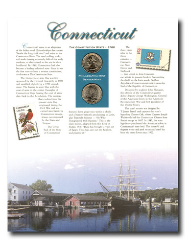 4565045 - 1998 Connecticut Story Card - Mystic Stamp Company