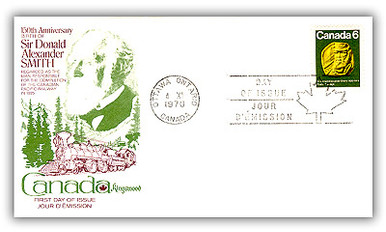 6A531 - 1970 6c Sir Donald Alexander Smith - Mystic Stamp Company