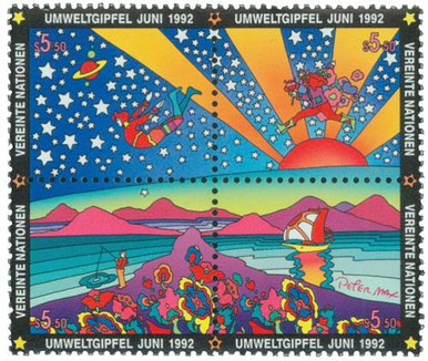 UNV129-32 - 1992 Earth Summit - Mystic Stamp Company