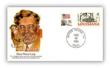 126332 - 1982 PRA Huey Pierce Long - Mystic Stamp Company