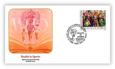 8A527 - 1988 38c Health In Sports - Running - Mystic Stamp Company