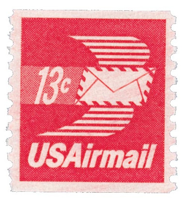 C83 - 1973 13c Winged Letter, Coil - Mystic Stamp Company