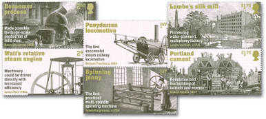 MFN192 - 2021 Industrial Revolution, Mint, 6 Stamps, Great Britain ...