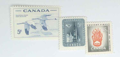 353//71 - 1955-57 Canada - Mystic Stamp Company