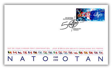 8632073 - 1999 Canada NATO FDC - Mystic Stamp Company