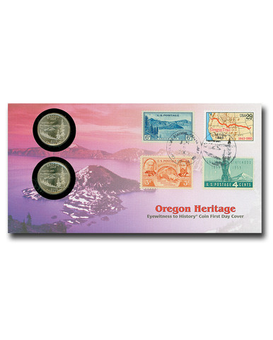 59757A - 2004 2005 Oregon State Coin PNC - Mystic Stamp Company