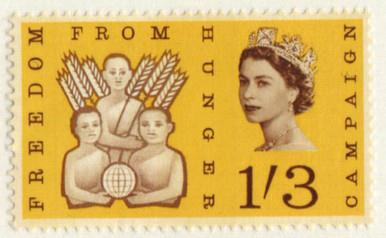 391p - 1963 Great Britain, FAO "Freedom from Hunger" Campaign - Mystic ...