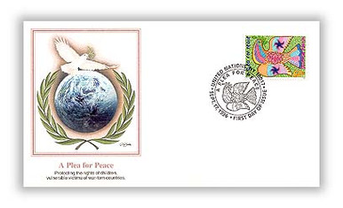 7257988 - 1996 UN-NY 60c-UNICEF A Plea for Peace - Mystic Stamp Company