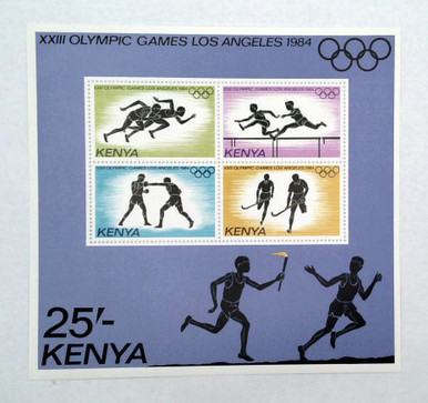 301 - 1984 Kenya - Mystic Stamp Company