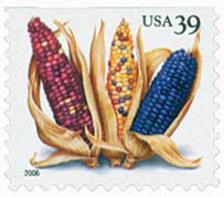 4014 - 2006 39c Crops of America: Corn, Vending Booklet - Mystic Stamp ...