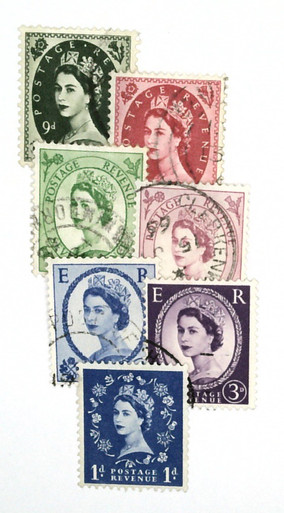 354//65 - 1958-60 Great Britain, Queen Elizabeth II, Wilding Series ...