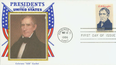 2216i - 1986 22c AMERIPEX '86: William Henry Harrison - Mystic Stamp ...