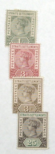 83-86 - 1892-99 Straits Settlements - Mystic Stamp Company