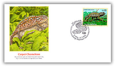 7285590 - 2006 ¤,55 VN Carpet Chameleon FDC FWD - Mystic Stamp Company
