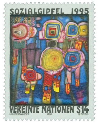 UNV179 - 1995 Social Summit - Mystic Stamp Company