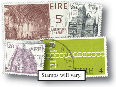 M3388 - Ireland, 50 Different Stamps - Mystic Stamp Company