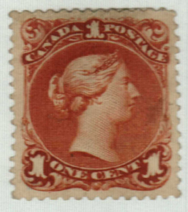 22 - 1868 Canada - Mystic Stamp Company