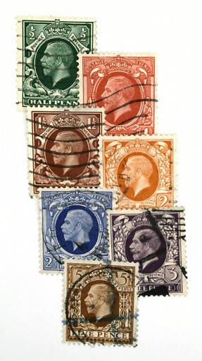 210//17 - 1934-36 Great Britain, King George V - Mystic Stamp Company
