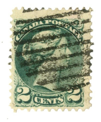 36d - 1889 Canada - Mystic Stamp Company