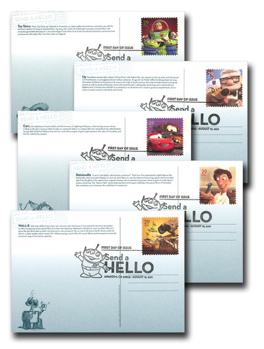 UX622-26 - 2011 29c Disney-Pixar Characters, First Day Issue Postal ...
