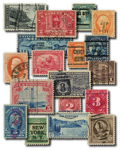 183//RD16 - 1879-1940 Old & Scarce Stamps Over 80 Years Old, Set of 50 ...