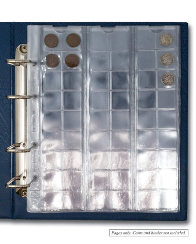 GS3002 - Lighthouse Optima Coin Pages, Fits US Pennies and Dimes ...