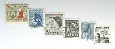 369//81 - 1957-58 Canada - Mystic Stamp Company