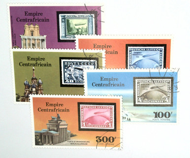 295/C186 - 1977 Central African Republic - Mystic Stamp Company