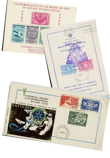 WW811 - Worldwide Rotary Club Collection - Mystic Stamp Company